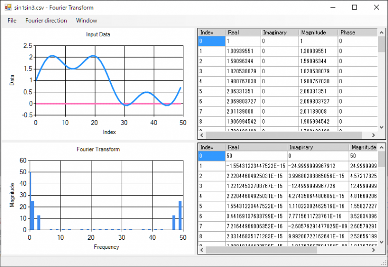【Excel】フーリエ解析(FFT) | イメージングソリューション